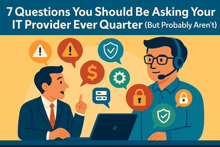 7 Questions You Should Be Asking Your IT Provider Every Quarter (But ...